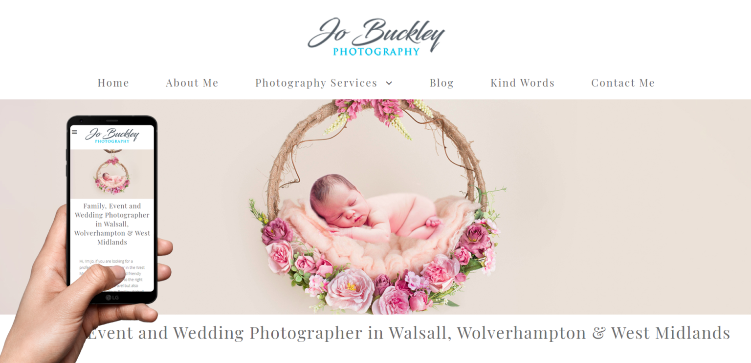 New Website Launch – Jo Buckley Photography